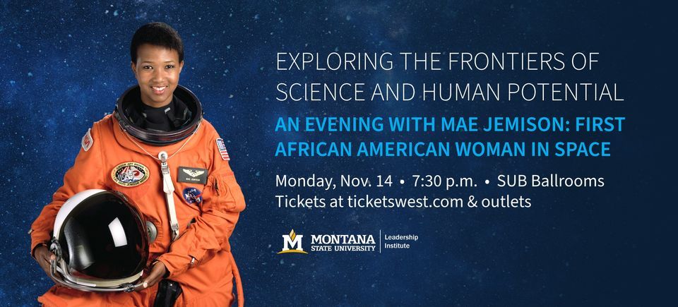 An Evening with Mae Jemison: First African American Woman in Space ...