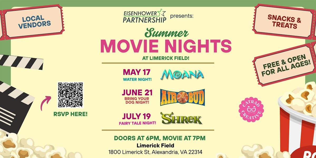 Eisenhower Partnership Summer Movie Night: Moana!, Limerick Field ...