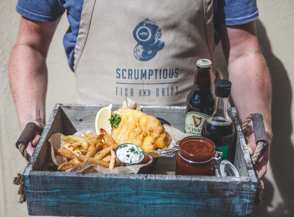 Scrumptious Fish & Chips @ Humble Sea Brewing Co., Humble Sea Brewing ...