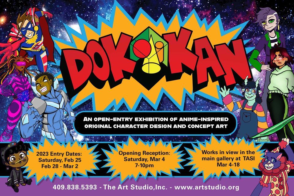 DOKKAN! An open-entry exhibition of anime-inspired original character ...