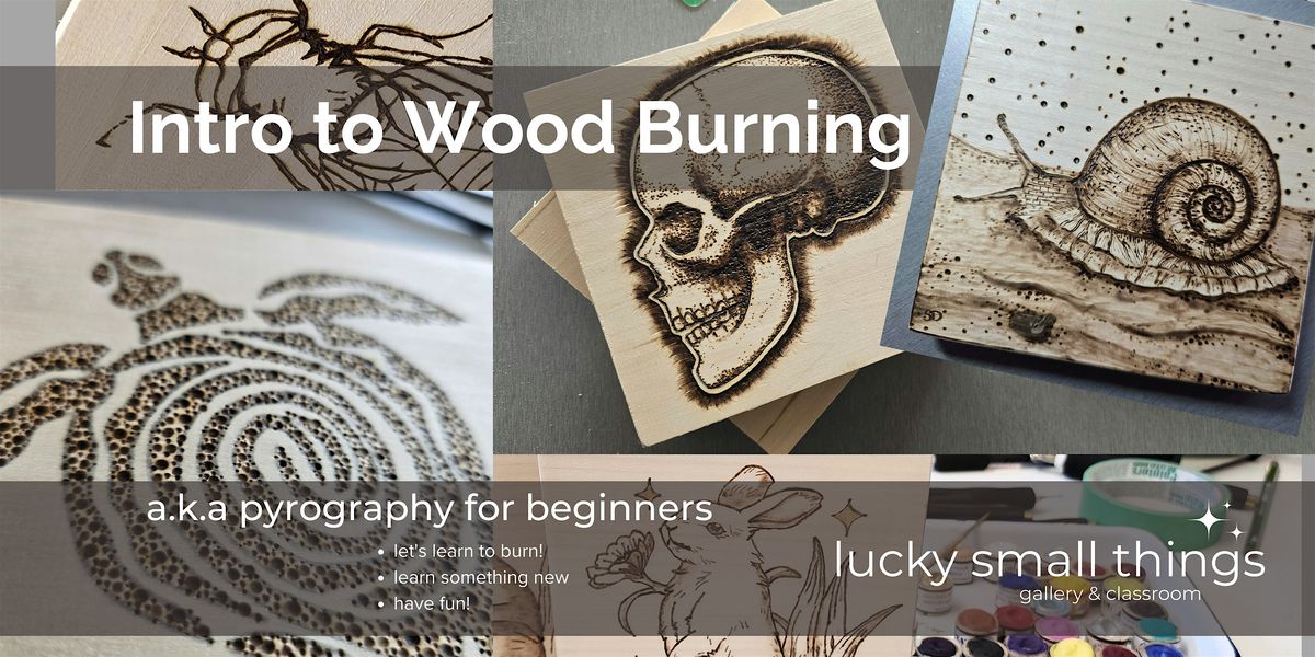 Intro to Wood Burning aka Pyrography for Beginners -Level 1, 1721 29 ...