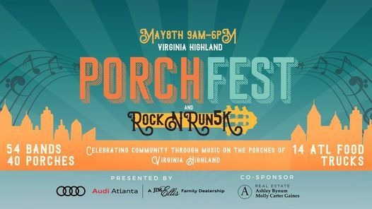 Porchfest and Rock n Run 5k, Virginia Ave NE, Atlanta, GA 30306, United ...