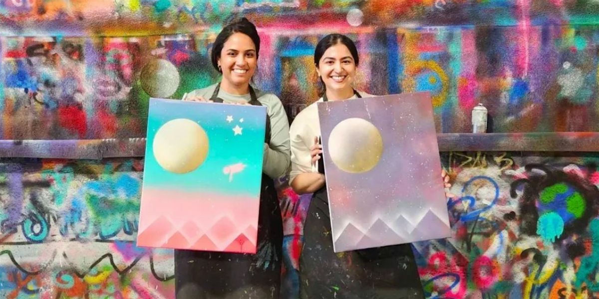 BYOB Spray Paint and Sip - Paint and Sip by Classpop!™, Studio W.I.P ...