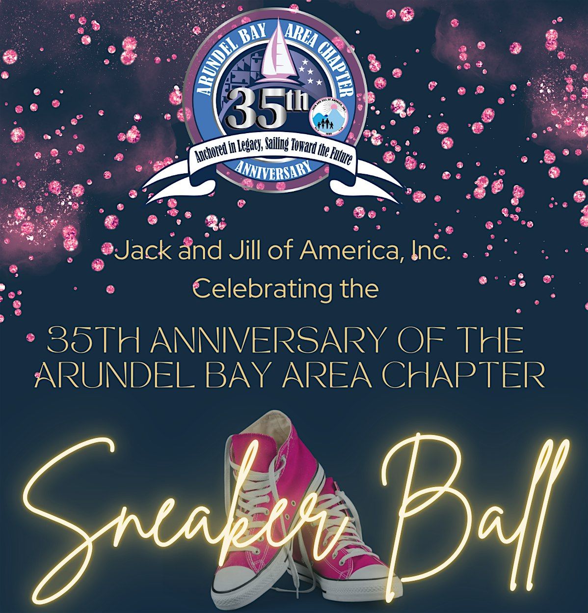 35th Anniversary of the Arundel Bay Area Chapter Sneaker Ball, Pier 5 Hotel Baltimore, 18 ...