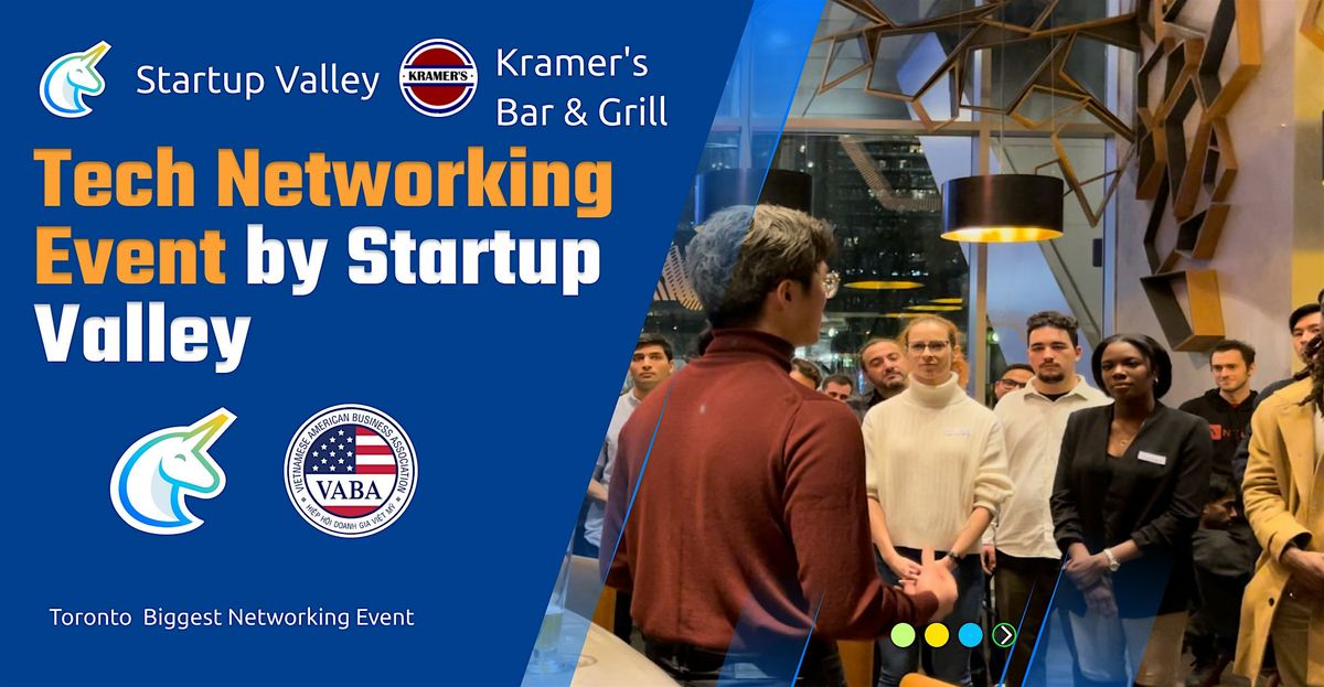 Tech Networking Event by Startup Valley in NYC Manhattan, Whiskey Cellar NYC, New York, 5 ...