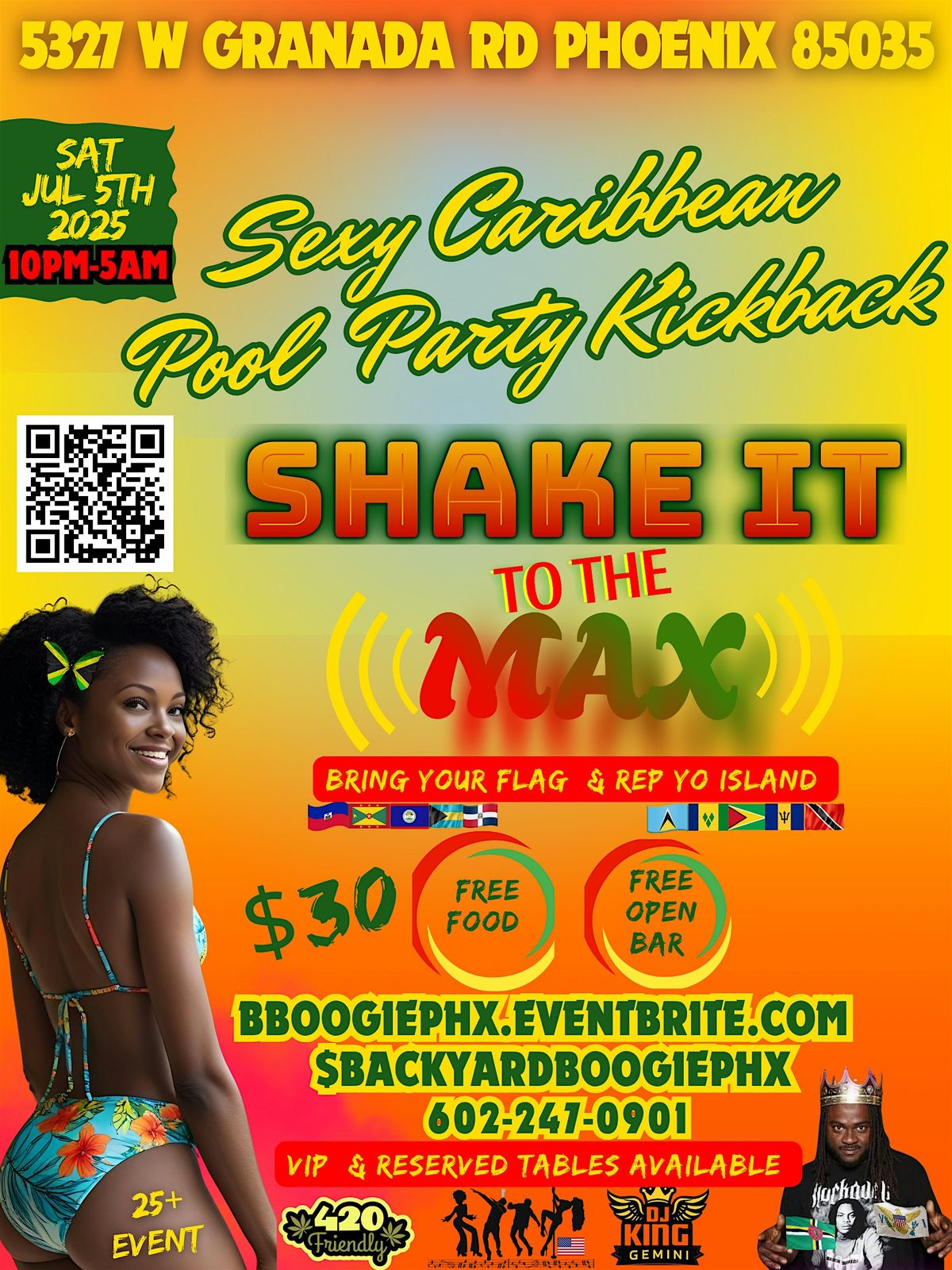 Sexy Caribbean Pool Party Kickback - 25+ Event, Backyardboogiephx ...