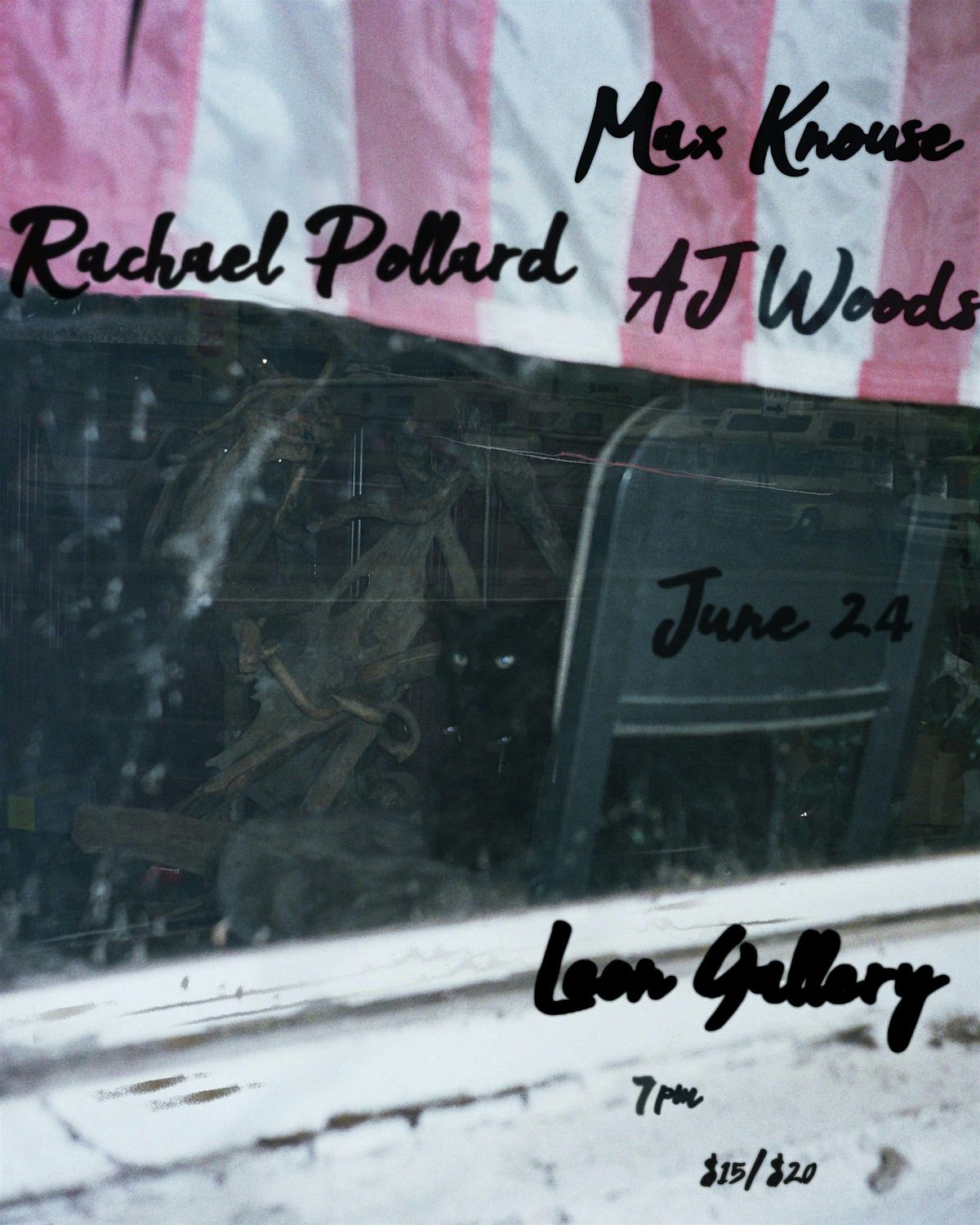 Max Knouse Record Release feat. AJ Woods & Rachel Pollard, Leon Art ...