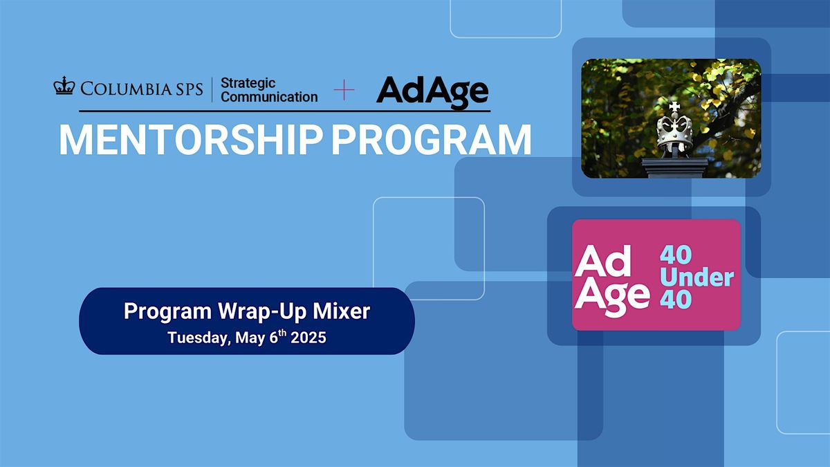 Ad Age Mentorship Program Wrap Up Mixer, The Career Design Lab, New ...