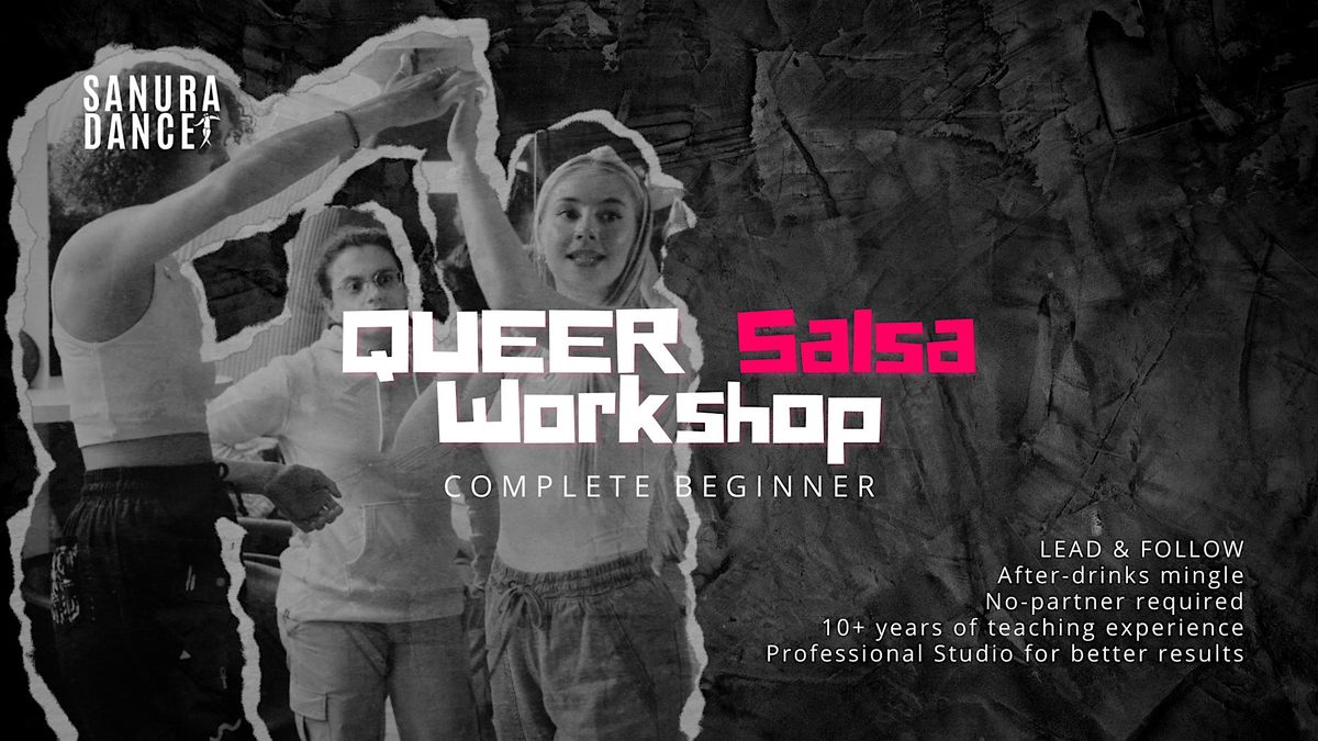 QUEER Salsa Workshops | Beginner 1 & 2, Gym Nation | London Bridge, 3 September to 2 October
