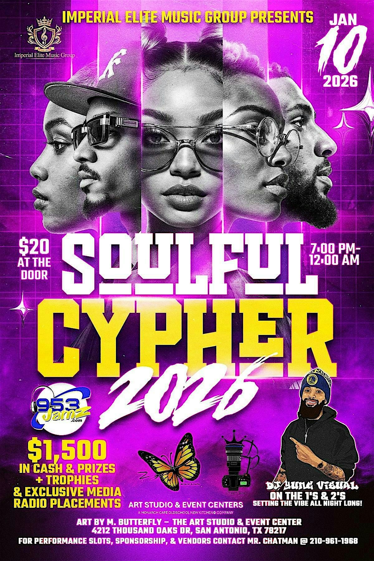 Soulful Cypher Industry Mixer, ArtbyMButterfly Art Studio & Event ...