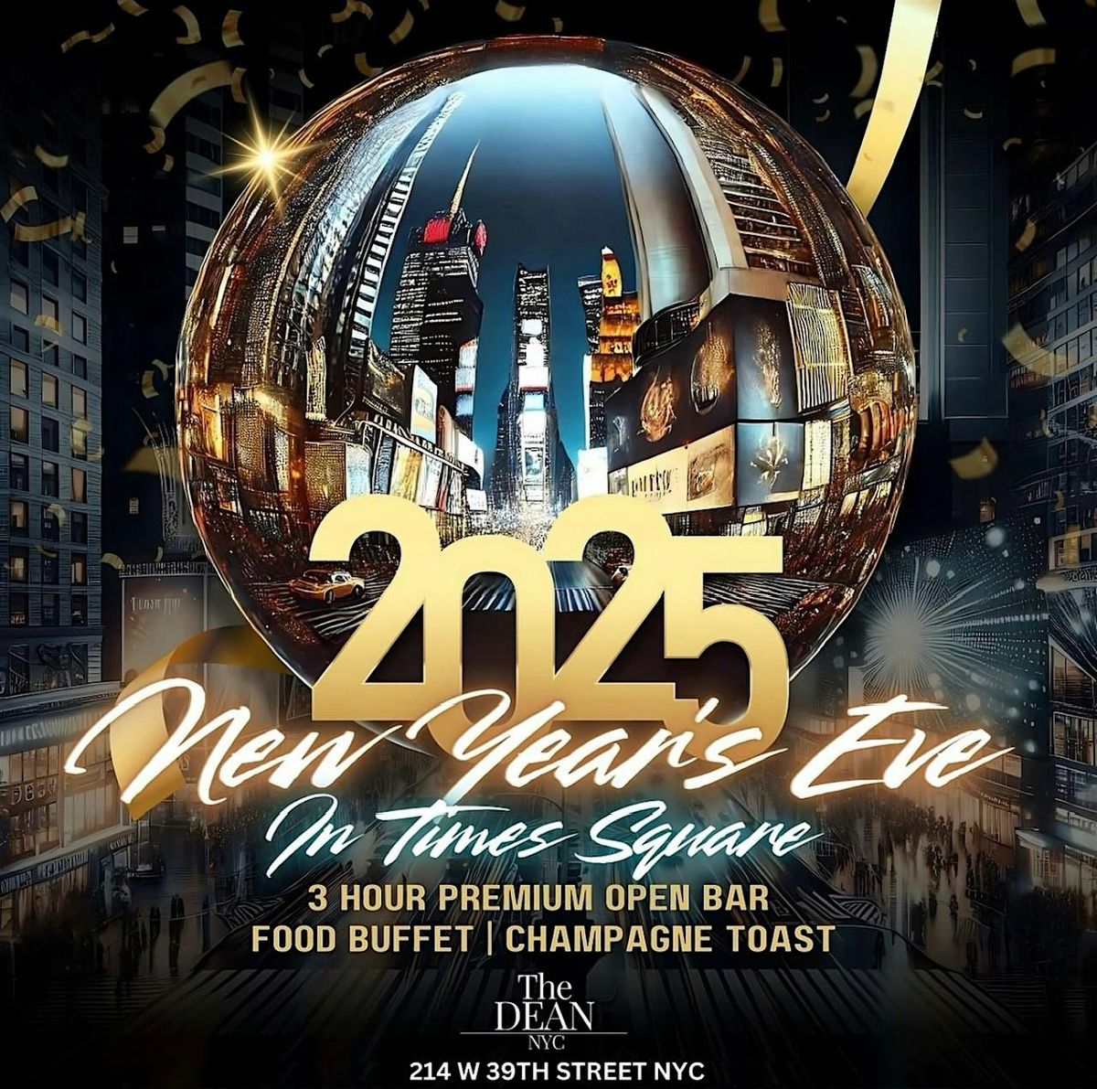 THE DEAN NEW YEARS EVE PARTY 2025, The Dean NYC, New York, 31 December ...
