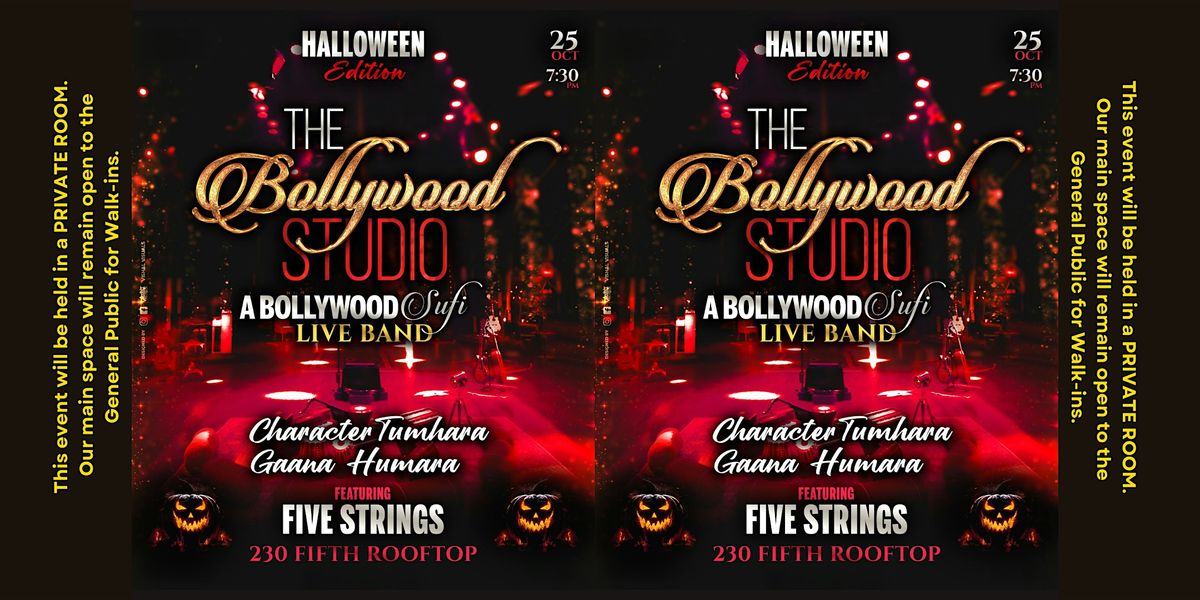 NEW YORK BOLLYWOOD STUDIO FT. LIVE BAND- FIVE STRINGS @230 FIFTH ...