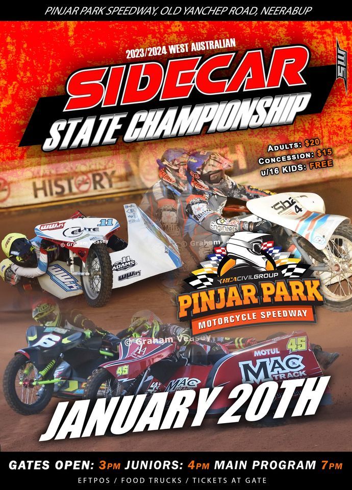 2023/2024 West Australian Sidecar State Championship, Pinjar Park ...