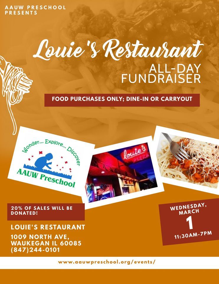 Louies Restaurant Fundraiser, Louie's Restaurant, Waukegan, 1 March 2023