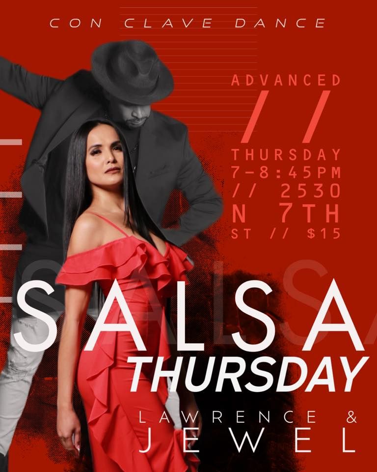 Thursday Advanced Salsa On-2 with Lawrence & Jewel!, Phoenix Salsa ...