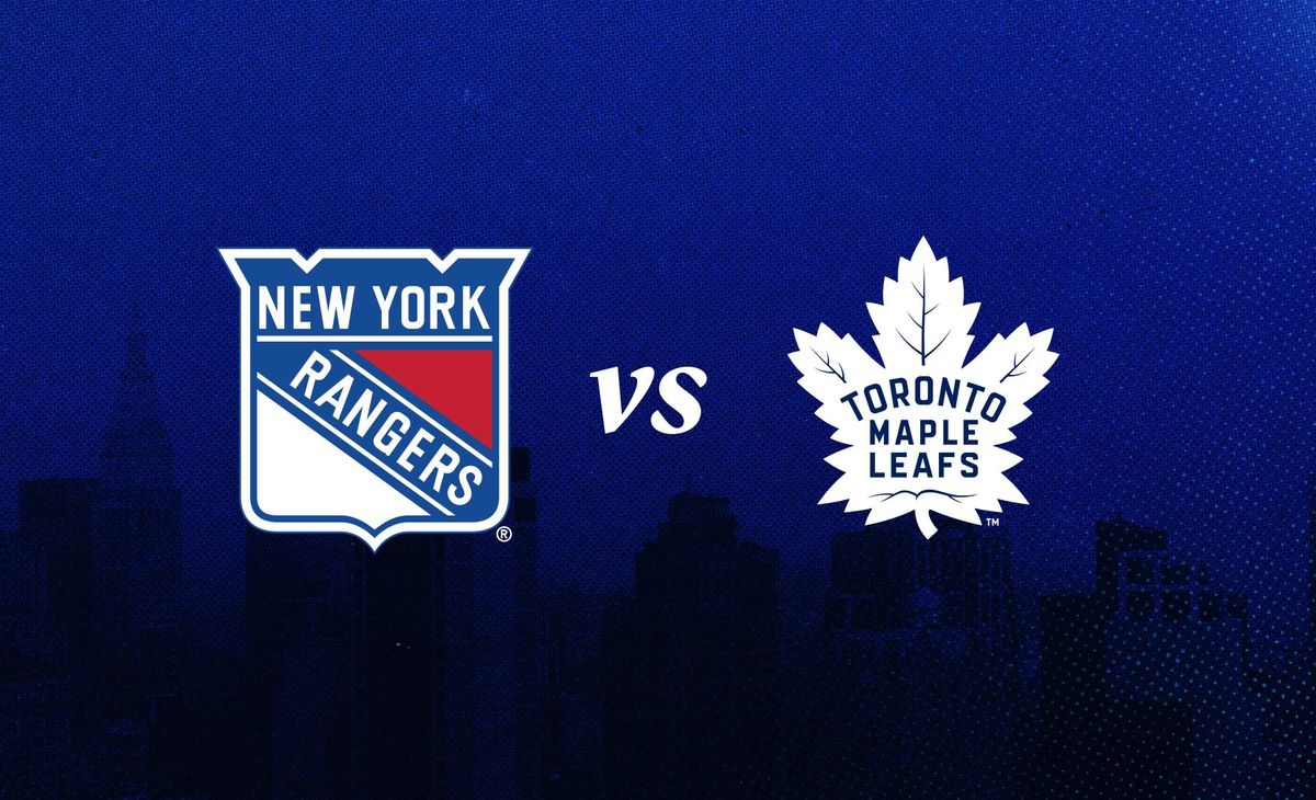 Toronto Maple Leafs at New York Rangers Tickets, Madison Square Garden ...