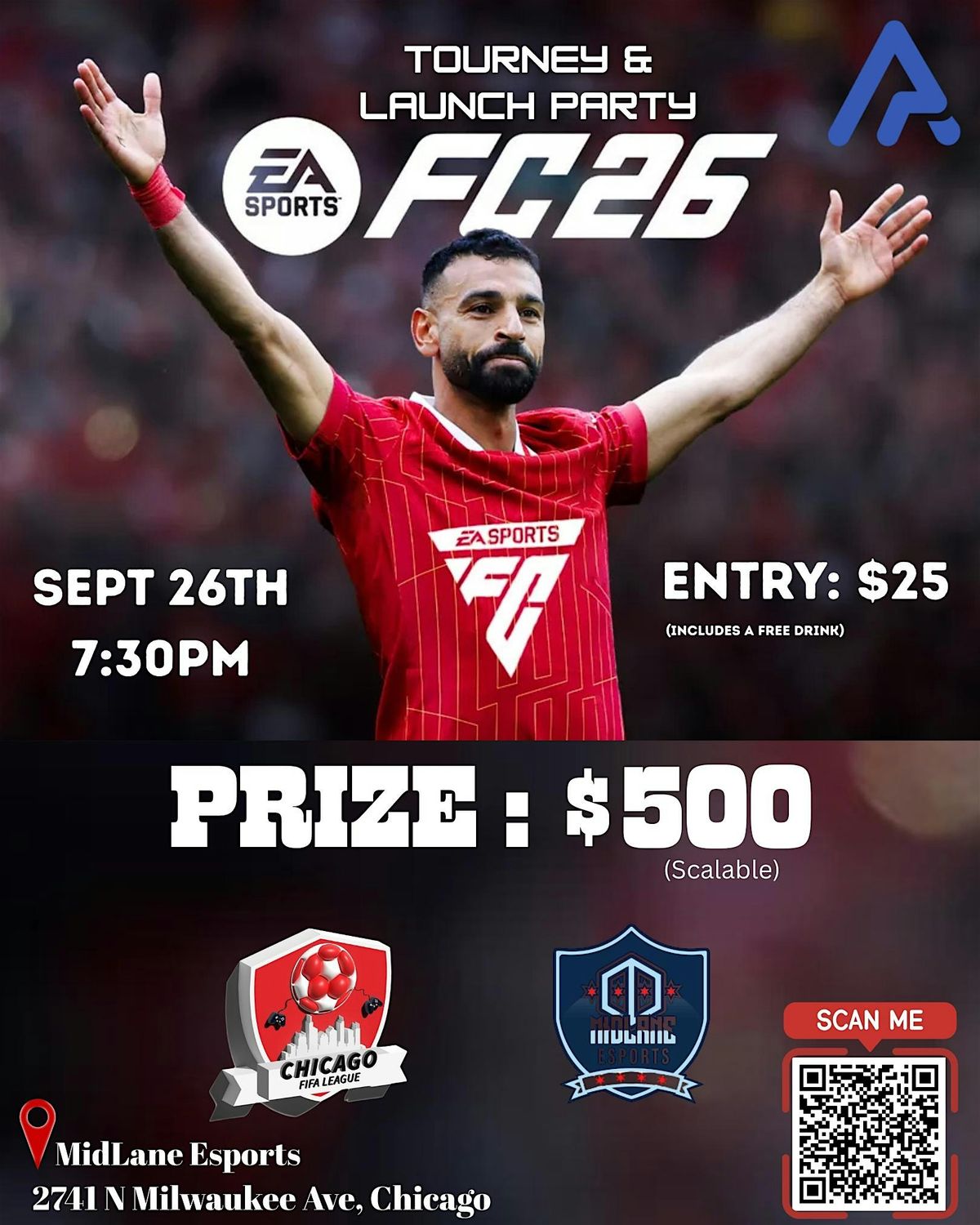 EA FC 26 Tournament!!, Midlane Esports, Chicago, 26 September 2025