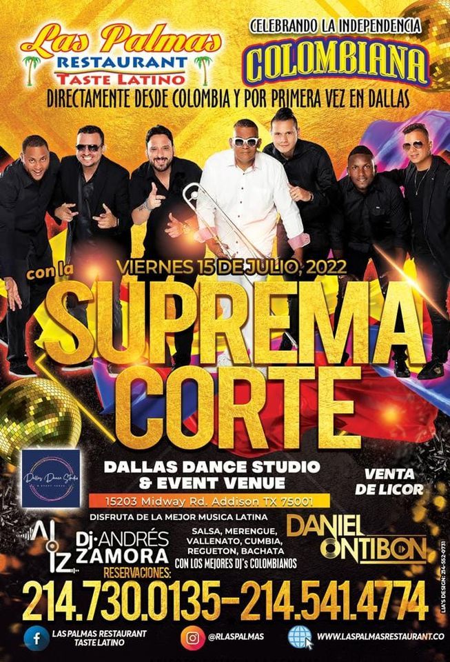 CONCIERTO INDEPENDENCIA DE COLOMBIA, Dallas Dance Studio, Addison, 15 ...