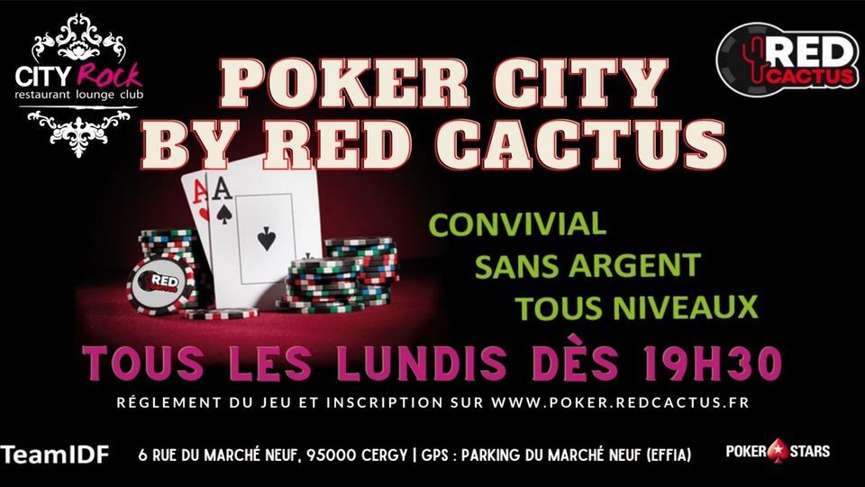 POKER CITY BY RED CACTUS, City Rock Cergy, Cergy-Pontoise, 30 May 2022
