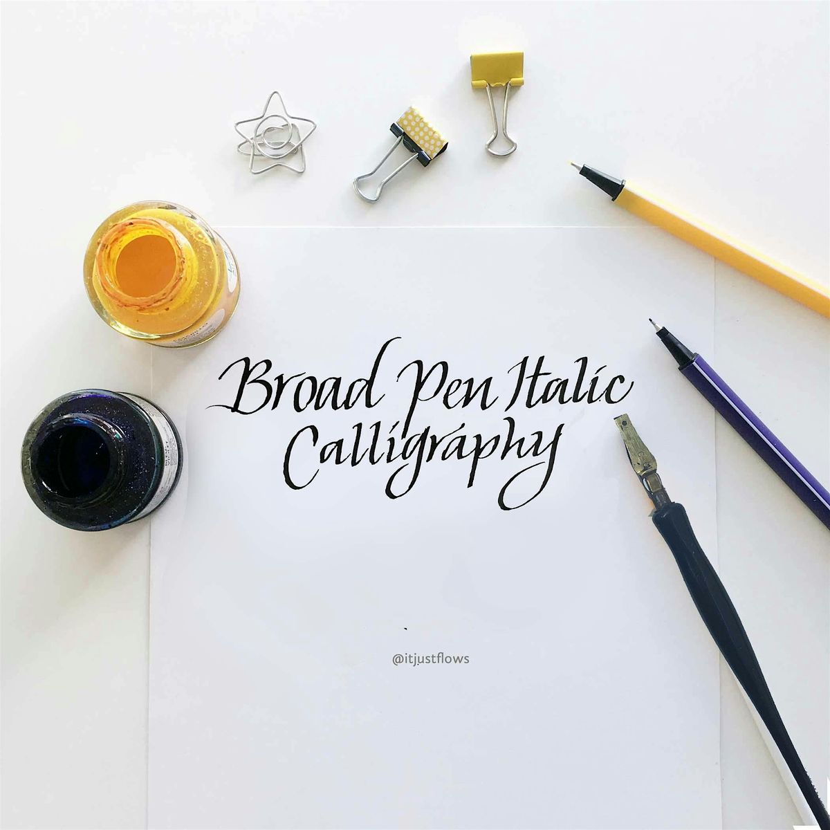 Italic Calligraphy: Lettering w Confidence for Self Care & Mindfulness ...