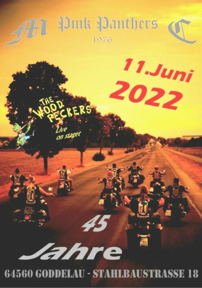 45 Jahre Pink Panthers MC, Pink Panthers MC, Worms, 11 June 2022
