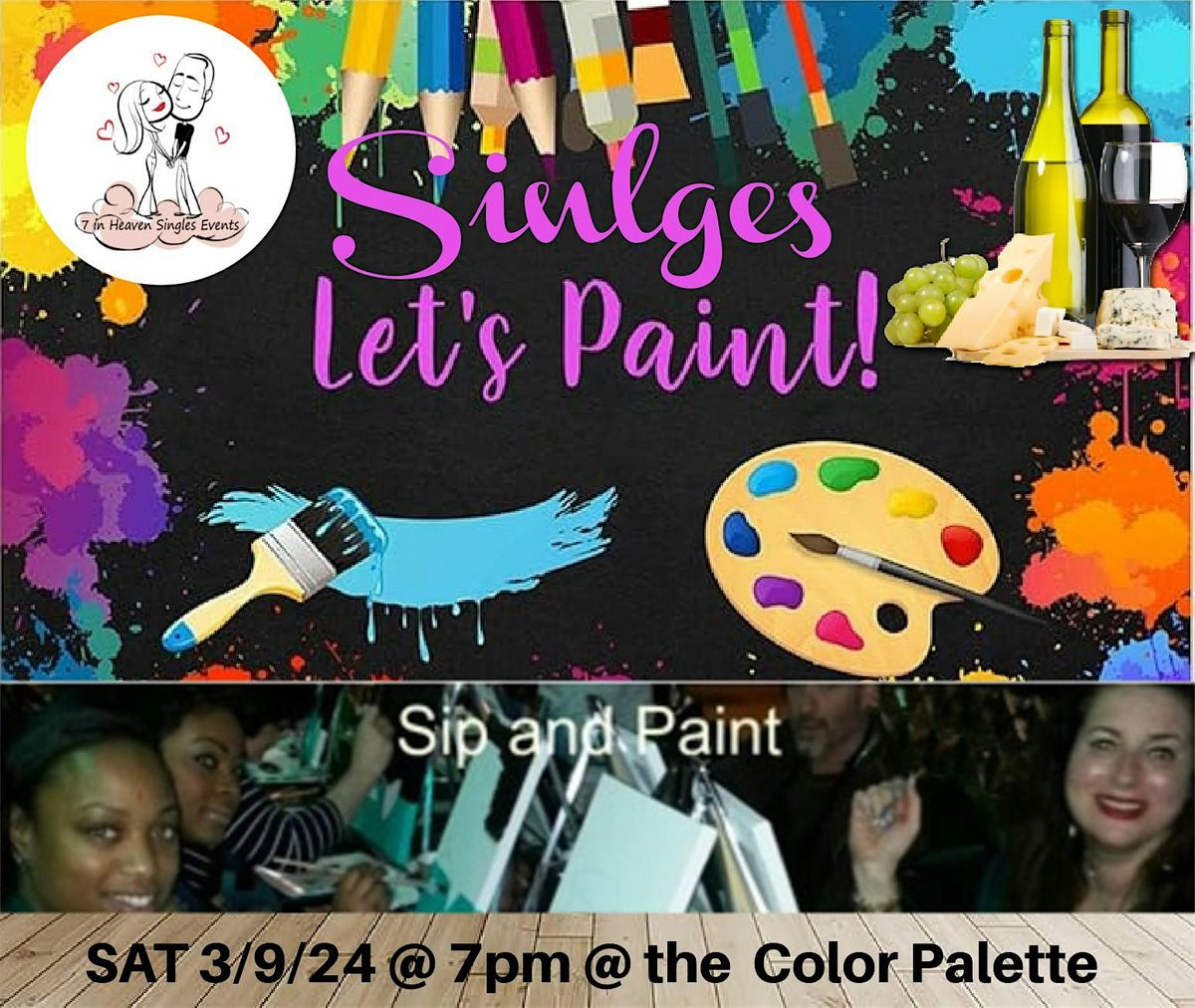 7 in Heaven Singles Events Fall Sip & Paint Party All Ages Lindenhurst ...