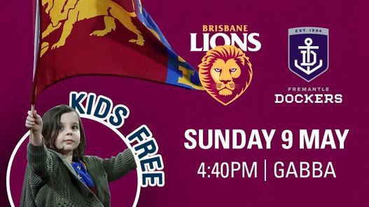 Brisbane Lions v Fremantle - Round 8 AFL Premiership 2021, The Gabba ...