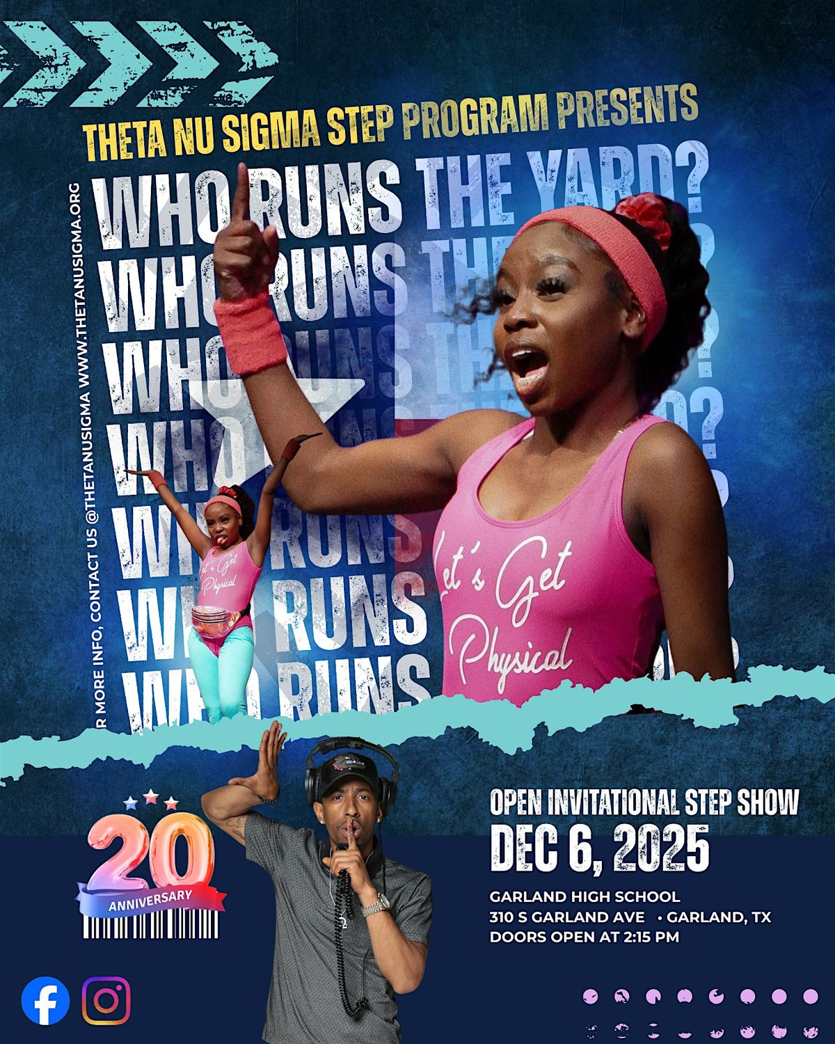Who Runs the Yard? Step Competition, Garland High School Fine Arts Bldg ...