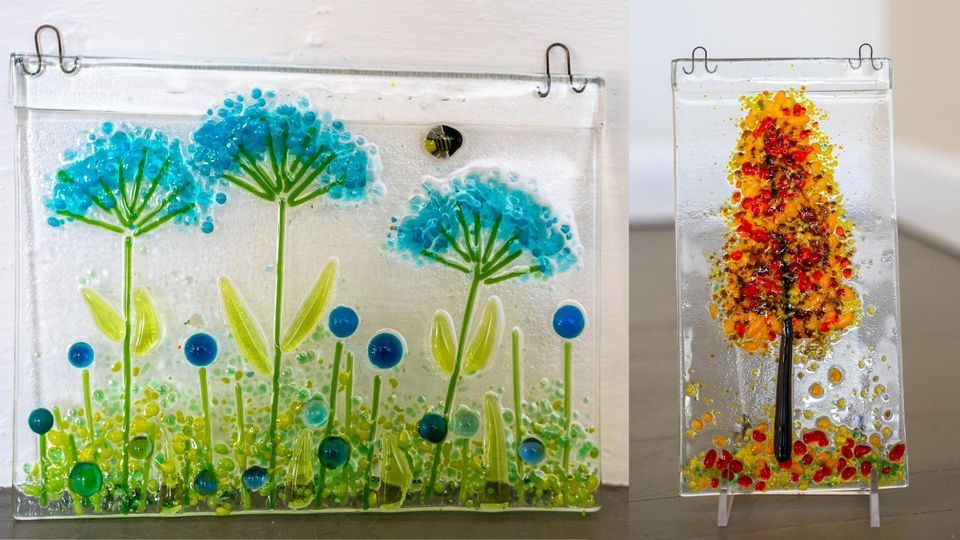 Fused Glass Suncatcher, Art -N- Soul Design Studio, Brookfield, 8 ...