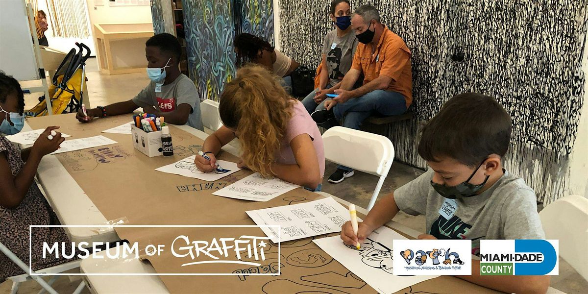 Kids Graffiti Drawing Class Led By Local Artists, Museum of Graffiti ...