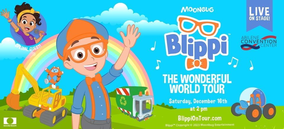 Blippi: The Wonderful World Tour, Abilene Convention Center, 16 December 2023