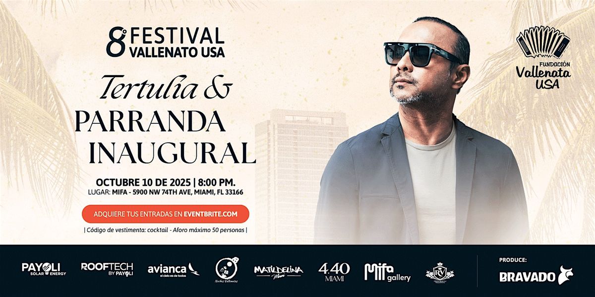 8 Festival Vallenato USA Homenaje a Wilfran Castillo - Tertulia ...