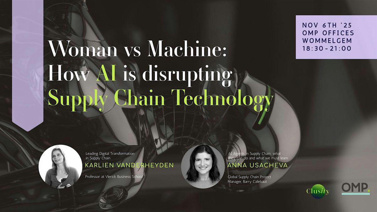 Woman vs Machine: how AI is disrupting supply chain technology, OM ...