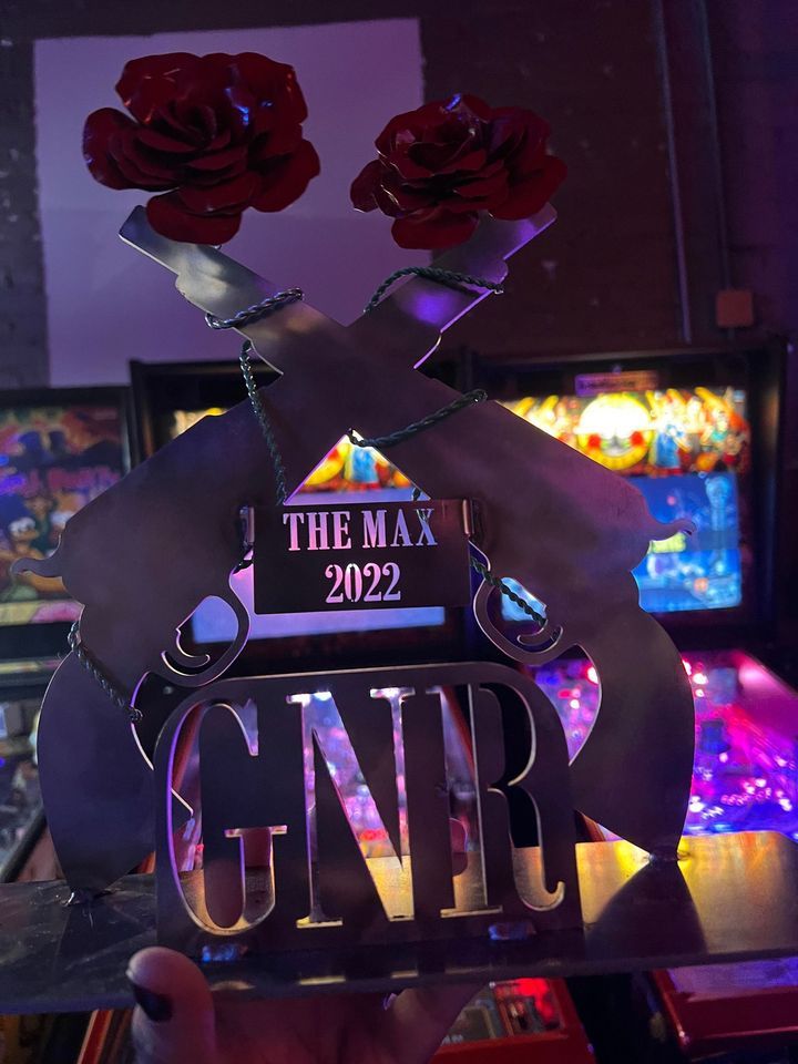 "Knockin on Heavens Score" A GnR Pinball Tournament, The Max Retropub ...