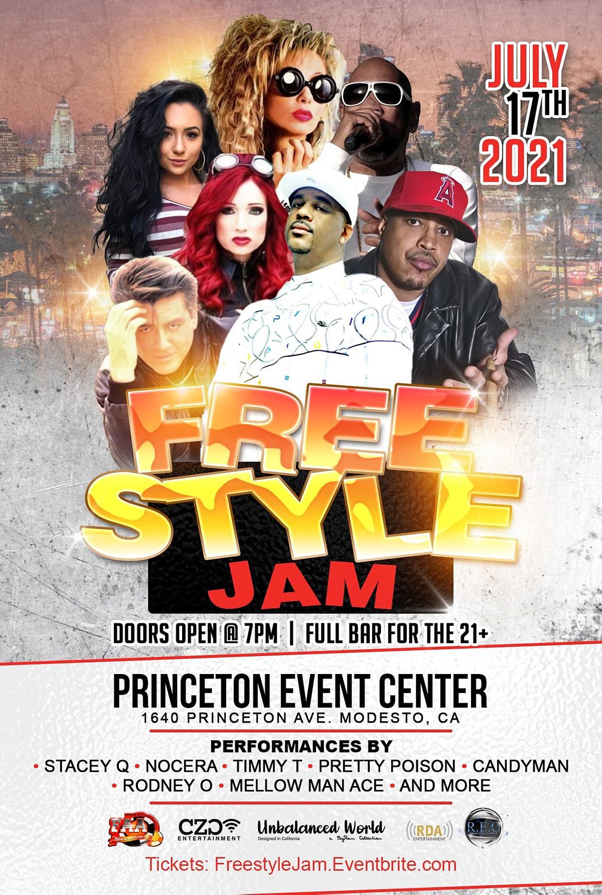 Freestyle Jam, Princeton Event Center, Modesto, 17 July to 18 July