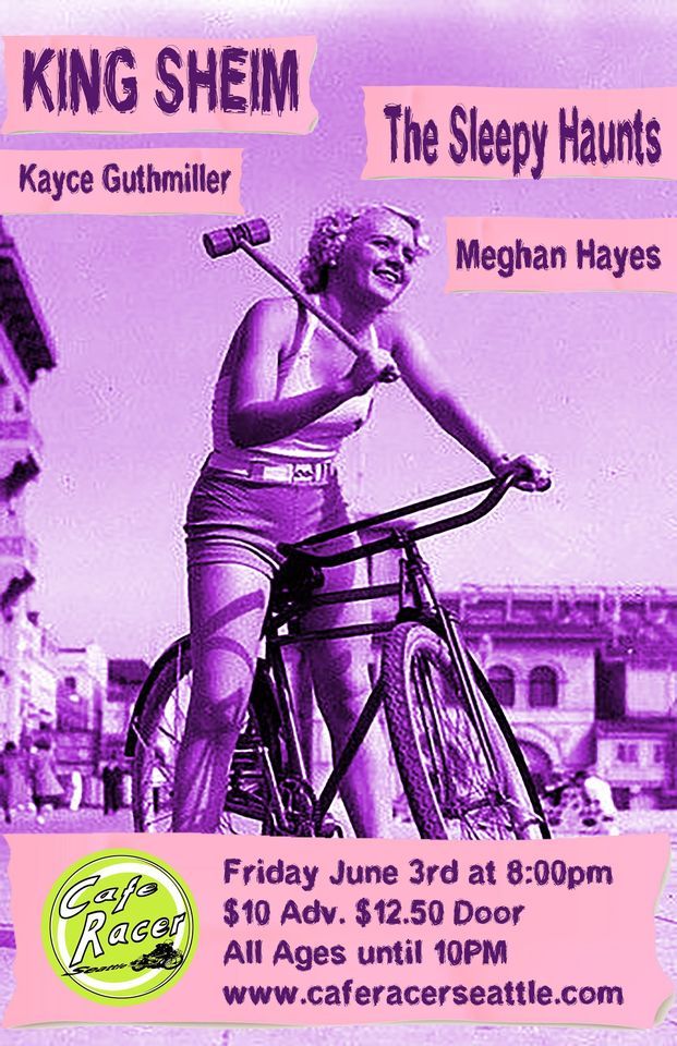 King Sheim with Sleepy Haunts, Kayce Guthmiller and Meghan Hayes, Cafe ...