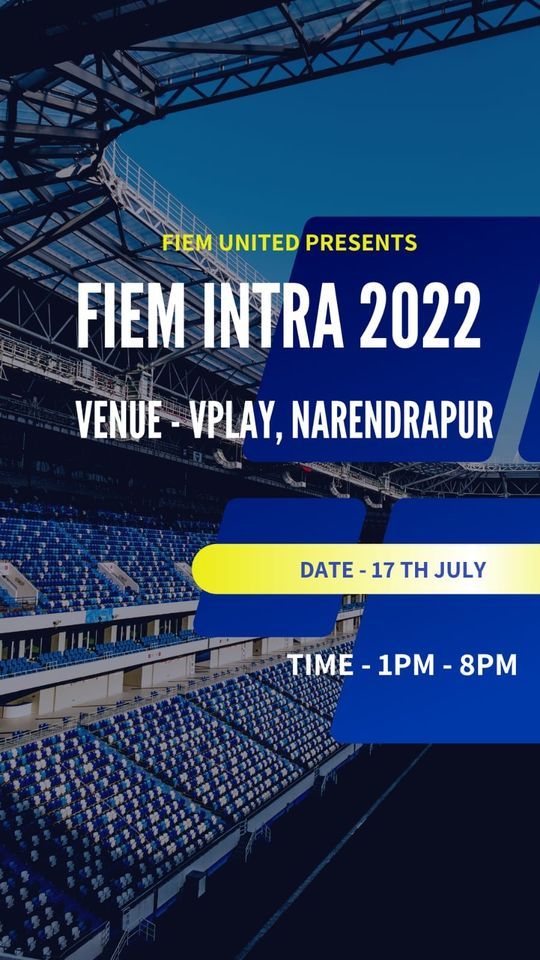 FIEM INTRA 2022, Wood Square Mall, Kolkata, 17 July 2022