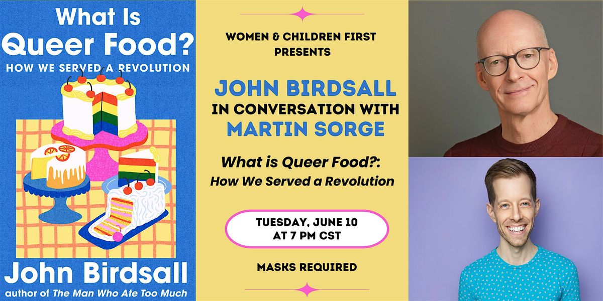 What Is Queer Food?: How We Served a Revolution by John Birdsall, Women ...