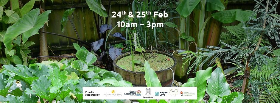 Tour of the Māra (garden) with Designer, Matua Rob Small (30 mins ...