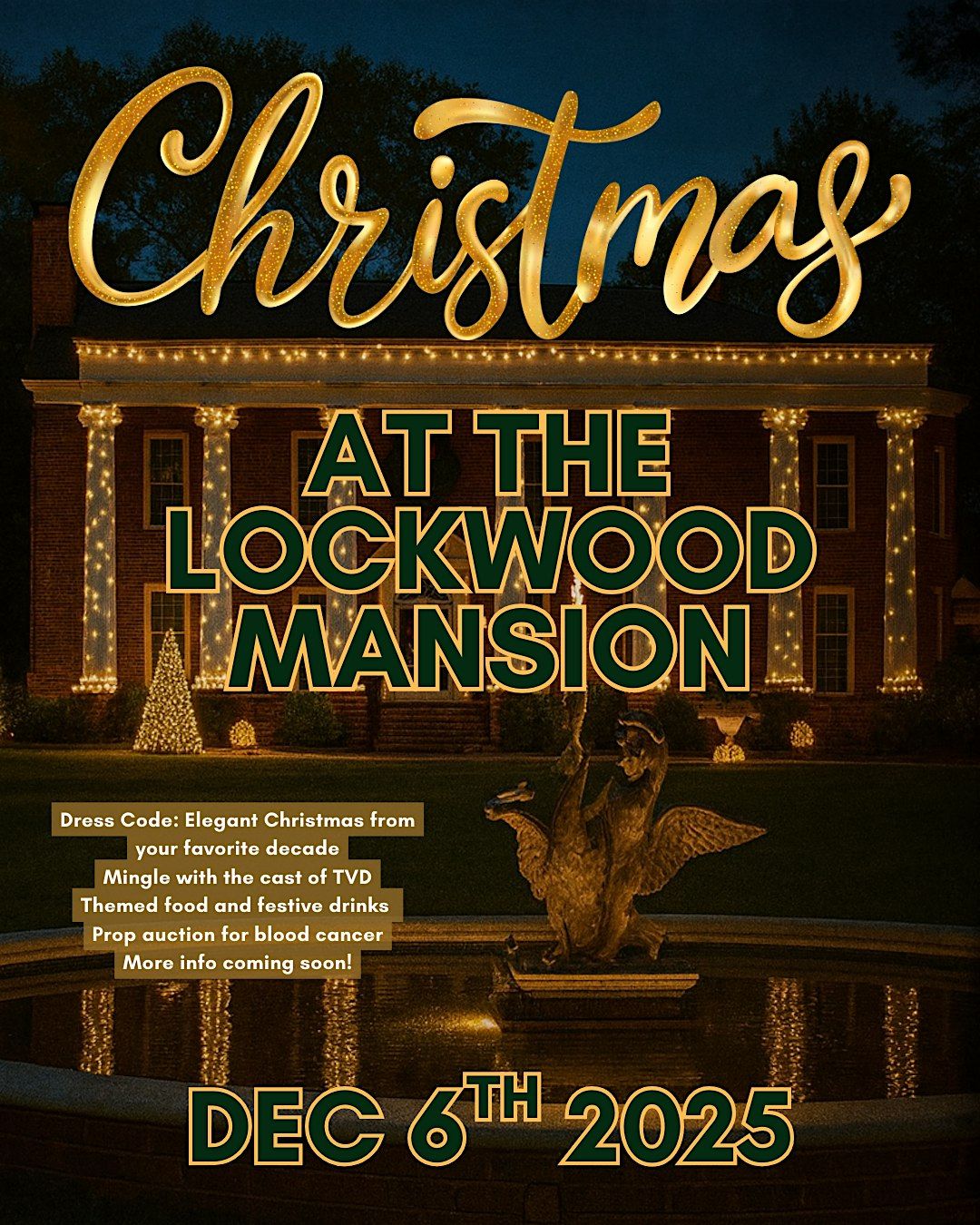 Christmas at the Lockwood Mansion w/Vampire Stalkers, Lockwood Mansion ...