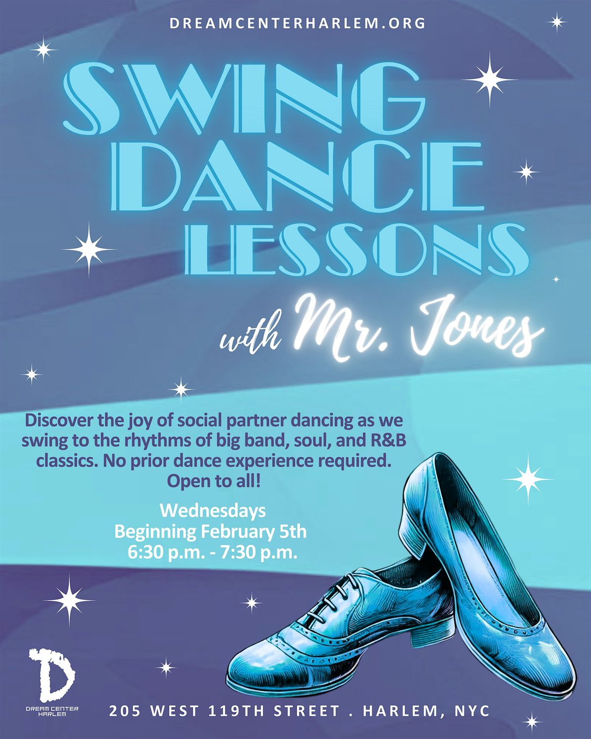 Swing Dance Lessons for All!, The Dream Center, New York, 5 February to ...