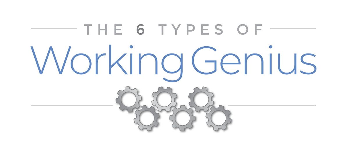 The 6 Types of Working Genius Workshop, Spark Commons, Bremerton, 7 ...