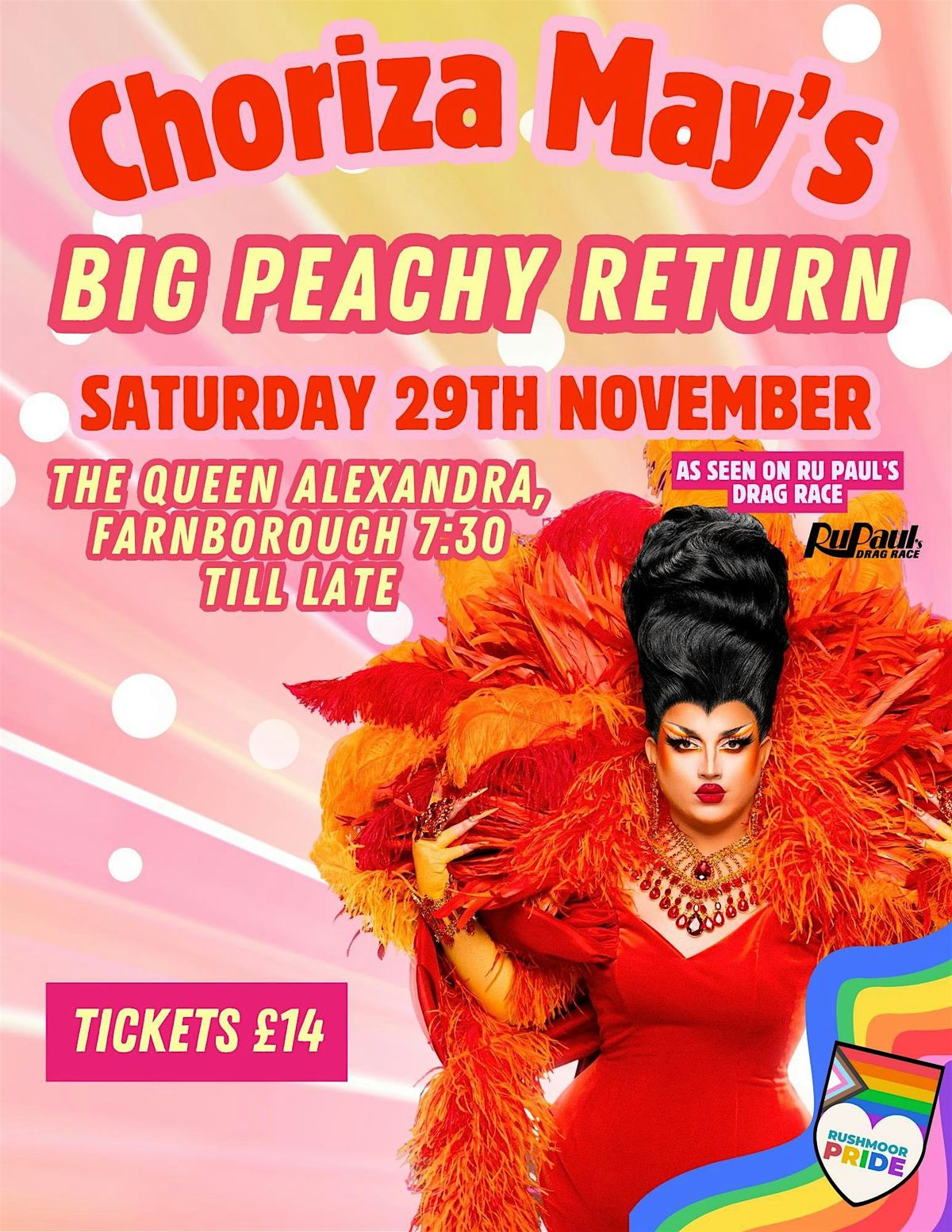 Choriza Mays Big Peachy Return (At The Alexandra), The Alexandra, Farnborough, 22 November 2025