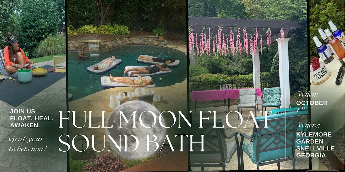 Full Moon Float Sound Bath: A Sacred Pool Sound Bath at Kylemore ...
