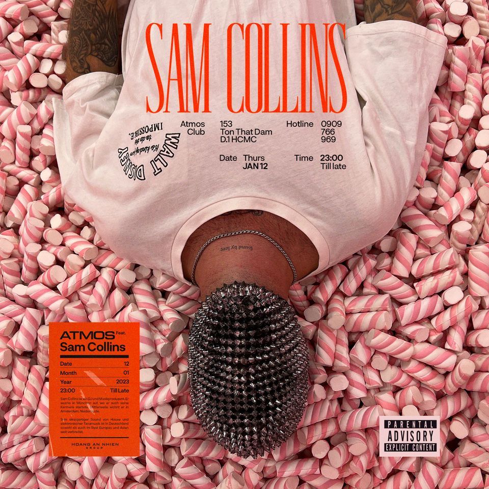 ATMOS FEAT. SAM COLLINS FROM GERMANY, Atmos Club, Ho Chi Minh City, 12 ...