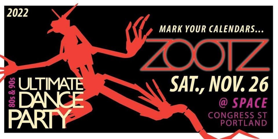 Zootz Reunion 2022, SPACE, Portland, 26 November 2022