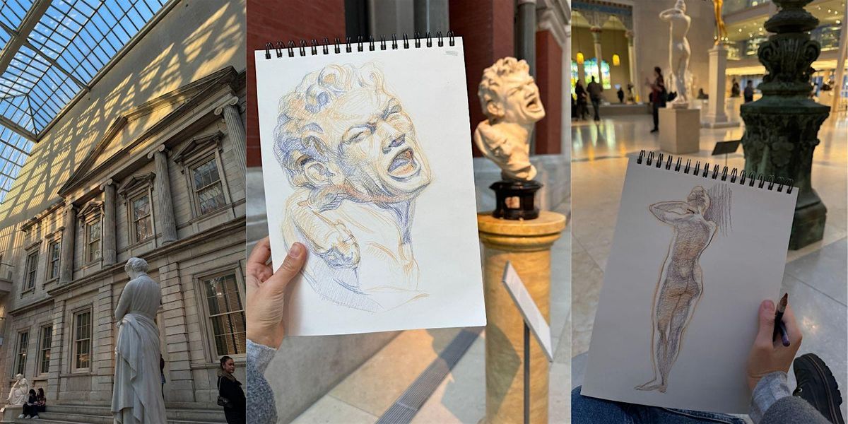 Sketching Sessions: Greek & Roman Sculptures at The Met!, Метрополитен ...