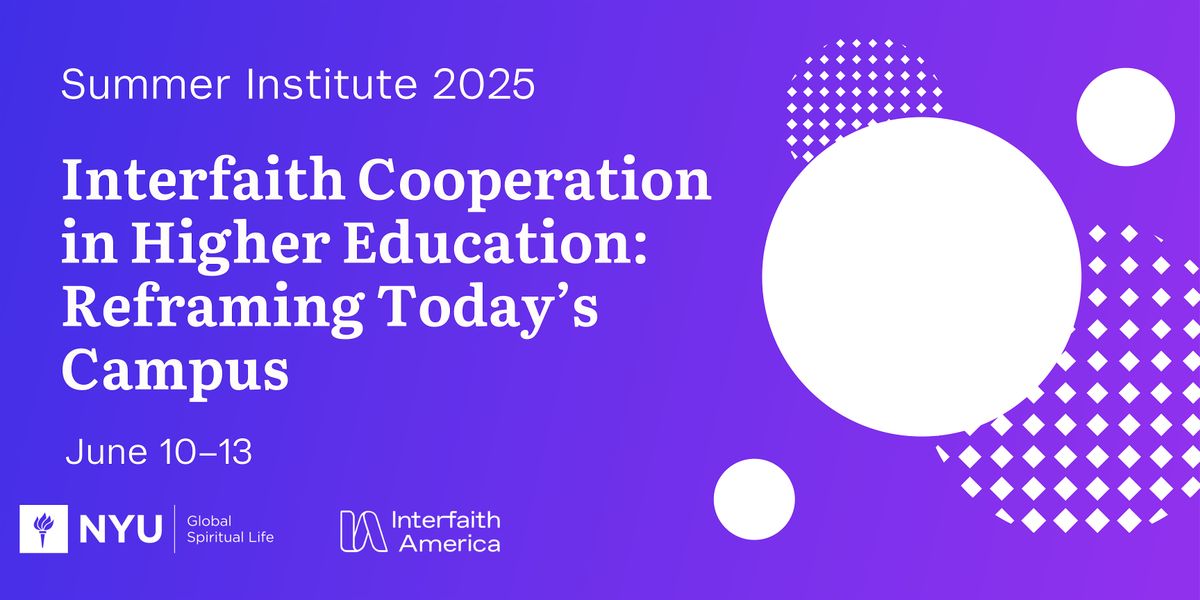 Interfaith Cooperation in Higher Education: Reframing Today’s Campus ...