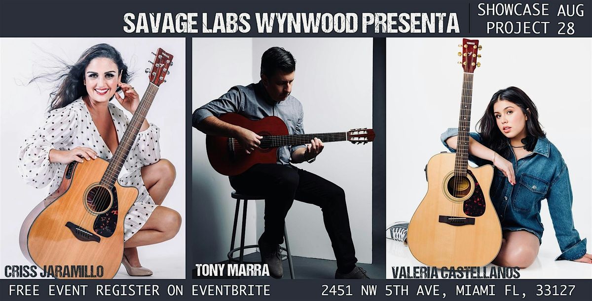 THE SHOWCASE PROJECT BY CRISS JARAMILLO, Savage Labs Wynwood, Miami, 28 August 2025