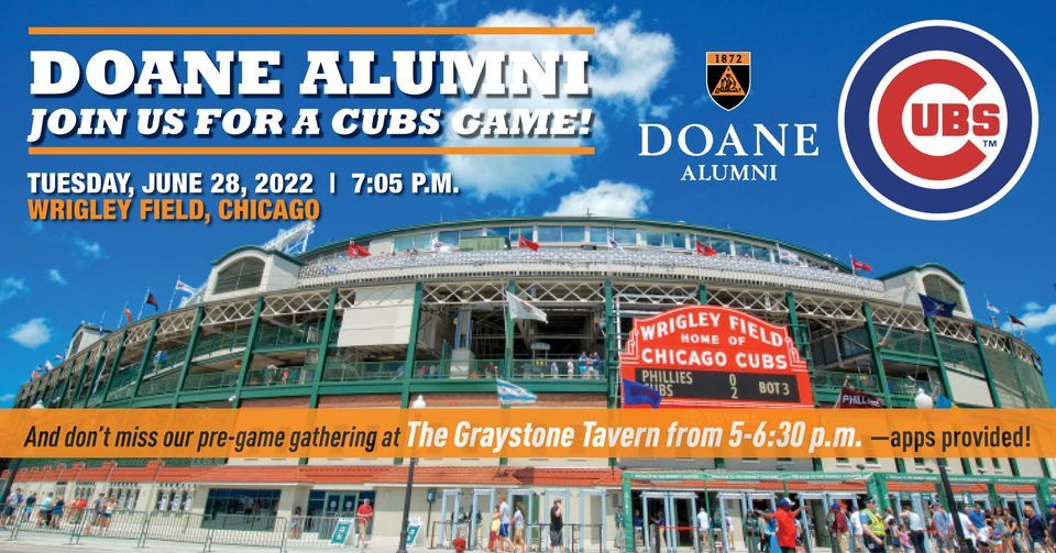 Chicago Cubs Game: Doane Alumni @ Wrigley Field!, Wrigley Field ...